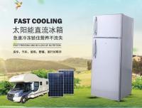 China 138L 105L 50L Solar DC Refrigerator Freezer for Food Cooling in RV and Motorhome for sale