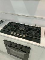 China Tempered Glass Surface Electric Cooktop Type Radiant Coil Burner 5 Burners Gas Stove for sale