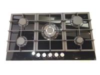 China Tempered Glass Surface Electric Cooktop Type Radiant Coil Burner 5 Burners Gas Stove for sale
