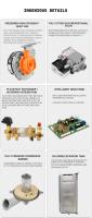 China Packing size 455*375*755mm CE Wall-Mounted Combi Fully Premixed Condensing Gas Boilers for sale