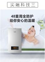 China Balance Exhaust Type Wall Mounted Combi Gas Boiler Perfect for Living Room Heating for sale