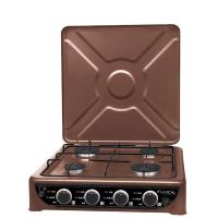 China Installation Desktop Embedded Type 4 Burners Gas Stove Cooking Cooktop Portable Cooker for sale
