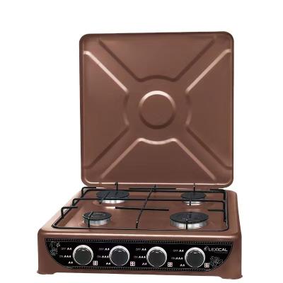 China Installation Desktop Embedded Type 4 Burners Gas Stove Cooking Cooktop Portable Cooker for sale