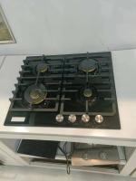 China Cooktop with Metal Knob and Brass Nozzle 4 Gas 1 Single Electric Infrared Ceramic Hob for sale
