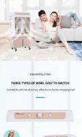 China ABS Power Type 3-Mode Humidifier and Anion Purifier Free Ice Crystal Water Air Cooler for sale