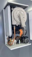 China Overheat Protection 24kw CE Wall-Mounted Combi Fully Premixed Condensing Gas Boiler for sale
