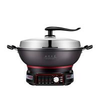 China Black Multi-function Kitchen Pot Non Stick Electric Frying Pan for Convenient Cooking for sale