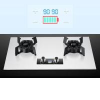 China Kitchen Cooking Appliance Tengao Metal Edging Table Top Knob Button Natural Gas / Double Burner Gas Stove for sale