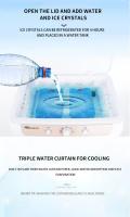 China AC Industrial Air Cooler Evaporator with 8000 Air Volume and 3 Levels Adjustable for sale