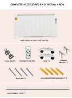 China Stay Warm in Your Garden 500W Wall-Mounted Electric Heater for Winter Energy Savings for sale