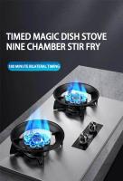 China Tempered Surface Wok Burner Stand Burner Cooker Gas Stove for Restaurant for sale