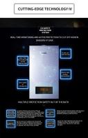 China Packing Size 455*375*755mm Gas Wall Mounted Furnace for Convenient Heating and Bathing for sale