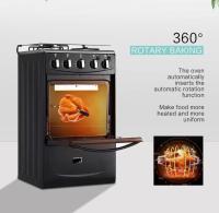China App-Controlled Stainless Steel Gas Stove With 4-Burner and Gas Oven Automatic Ignition for sale