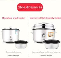 China Household Durable Electric Skillet 1.8L 500W 700W Rice Cooker 110V/220V Multifunction for sale