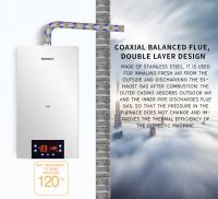 China 18KW Natural Gas Wall Mounted City Hot Water Boiler with Flame Failure Protection for sale