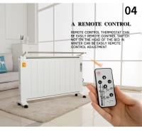 China 1500w/1800w/2000w Glass Home Convector Infrared Electric Panel Heater for Bathroom for sale
