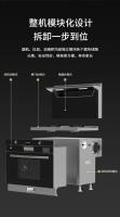 China Integrated Gas Cooking Range Hood Low Noise Steaming Roast with Micro-Steaming and Oven for sale
