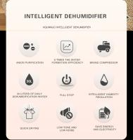China Dehumidifying Capacity 30L Vertical Household Portable Air Conditioner Dehumidifier for sale