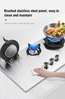 China Electronic Ignition Gas Burner 2 3 4 5 6 Burner Cooker Stove Fashion Built-in Gas Hob for sale