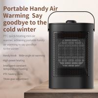 China PTC Ceramic Element 900W Mini 3S Fast Heating Electric Heater Fan for Cold Winter for sale