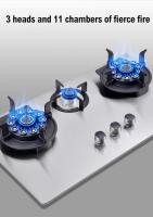 China Blue  Flame Stand Wok Gas Cooker for Home and Commercial 220v Electronic Ignition for sale