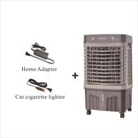 China Room Portable 12V/24V Solar Cooler Fan with Evaporative Air Conditioning 515*350*915mm for sale