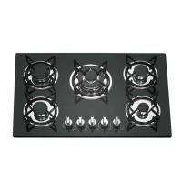 China Automatic Ignition 5 Electric Burner Gas Stove for  Kitchen Cooking 220v for sale