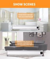 China 2000W White Infrared Carbon Crystal Panel Heater for Living Room RV Bathroom Heater for sale