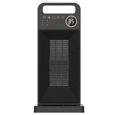 China Touch Screen Electric Heating Portable PTC Ceramic Fan with Remote and Installation for sale