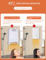 China Portable Electric PTC Heater Fast Heating Wall Mounted Toilet Heater for Living Room for sale