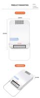 China ABS and Electronic Components Electric Heater for Small Bathrooms QN--1800 for sale