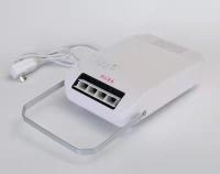 China White 110V-220V Electric Convector Fan Hot Air Rechargeable Mini Portable Room Heaters for sale