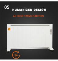 China 220-240V/50HZ Electric Space Heater Carbon Crystal Panel Heater for Home Heating 2000W for sale