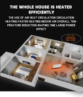 China Electric LCD Display WiFi App Wall Mounted Bathroom Radiator Convection Heater 1600W 220V for sale