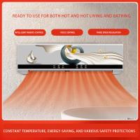 China Thermostatic Controller Wall Mounted Ceramic PTC Air Heater for Low Noise Household for sale