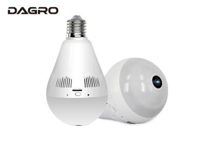China CCTV Panoramic Wifi Light Bulb Camera Home Surveillance Spy Hidden Light Bulb Camera for sale