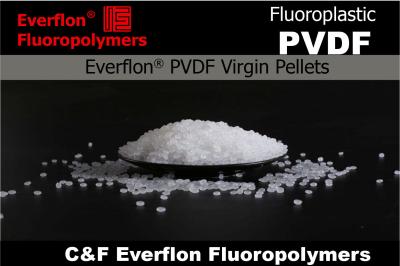 China PVDF Resin / MFI 8-12 / Virgin Pellets / Extrusion Processing /  Tubing Application for sale