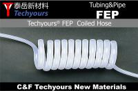 China FEP Shrink Tubing /  FEP Coiled Tube / Pipe  / PASS 97-99% UV Light for sale