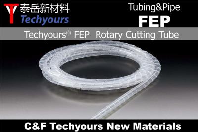 China FEP Shrink Tubing / FEP Rotary Cutting Tube / Pipe  / PASS 97-99% UV Light for sale