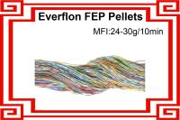 China FEP Resin / MFI 20-30 / High Speed Extrusion Processing / Virgin Pellets for sale