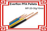 China PFA Resin / E420 / MFI 20-30 / Cable Insulation Application / Virgin Granule for sale