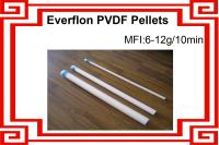 China PVDF Resin / Tubing Grade / MFI 8-12 / Virgin Pellets / Extrusion Processing for sale