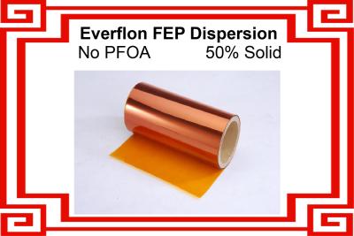 China FEP Dispersion / PI Film Grade / 50% Solid Content / Aqueous Liquid for sale
