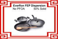China FEP Dispersion / 50% Solid Content / Non Stick Coating Grade / Aqueous Liquid / No PFOA for sale