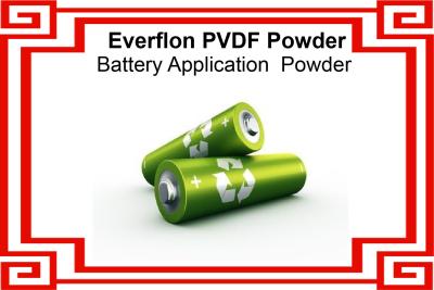 China PVDF Powder / For Lithium Battery Electrodes Binder Materials  Grade / Virgin Powder for sale