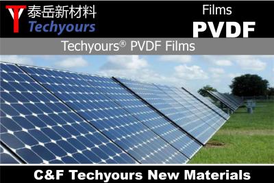 China PVDF Film Polyvinylidene Film Plastic For Solar Panel for sale