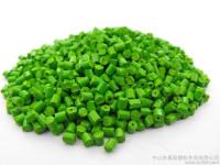 China PFA Green Color Concentrates For Plastics , 12% Content Pigment Masterbatch for sale