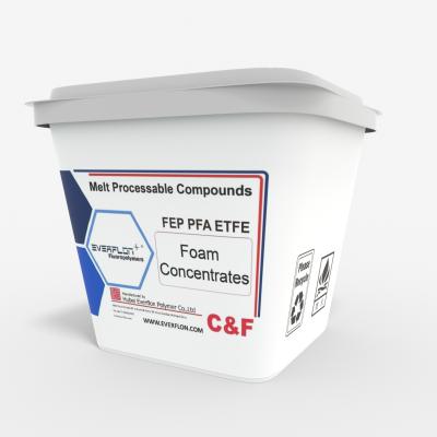 China Foam Fluoropolymer FEP PFA ETFE Compound for sale