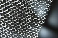 China Mail Braided Metal Ring Stainless Steel Bead Chain Curtains Room Partition for sale