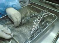 China No Welded Joint Endoscope Sterilization Tray , Surgical Instrument Trays Stainless Steel for sale